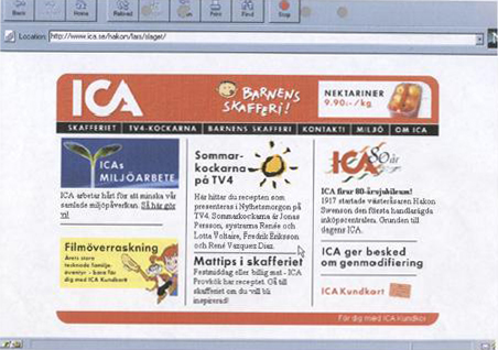 Historien om www.ica.se - ICA-historien