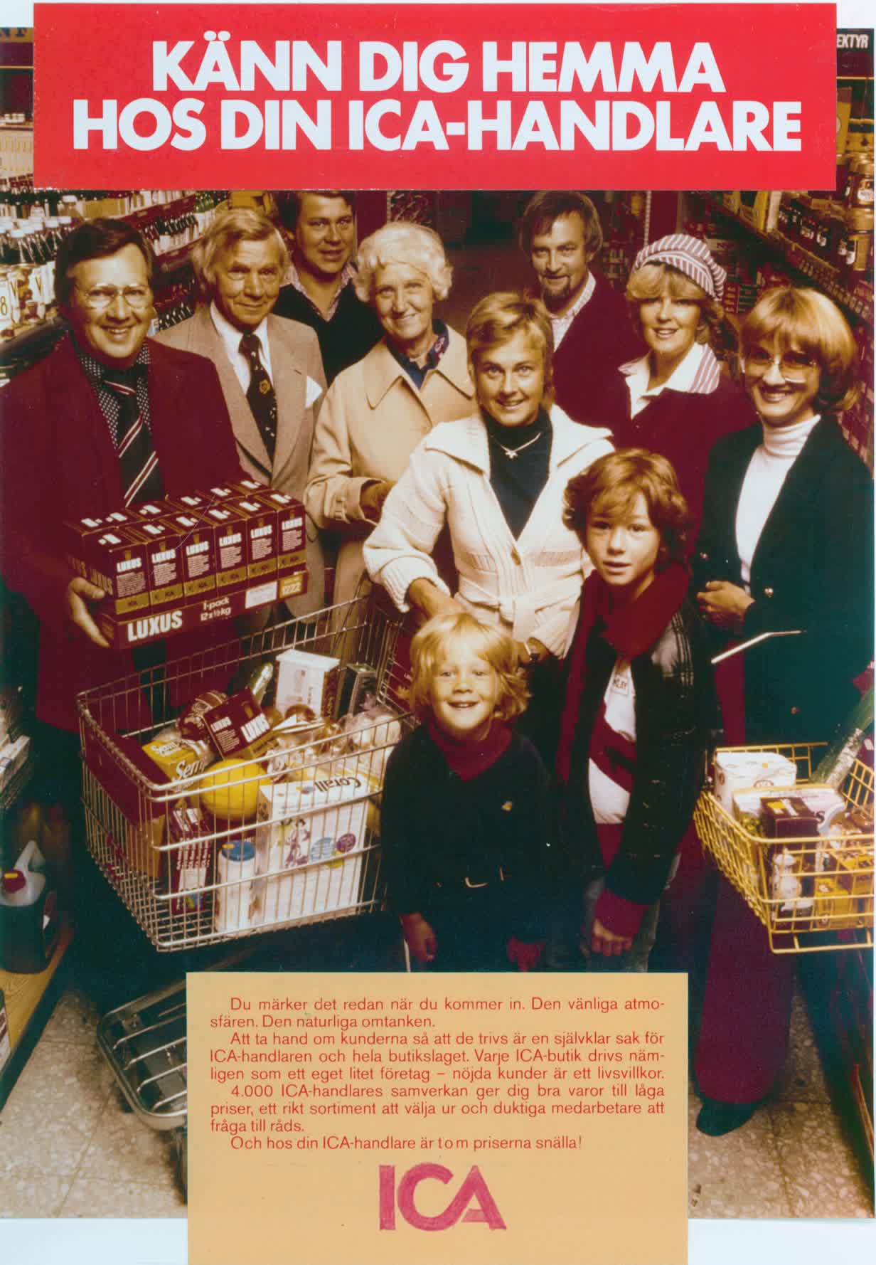 ICAs reklamfilmer på 90-talet - ICA-historien